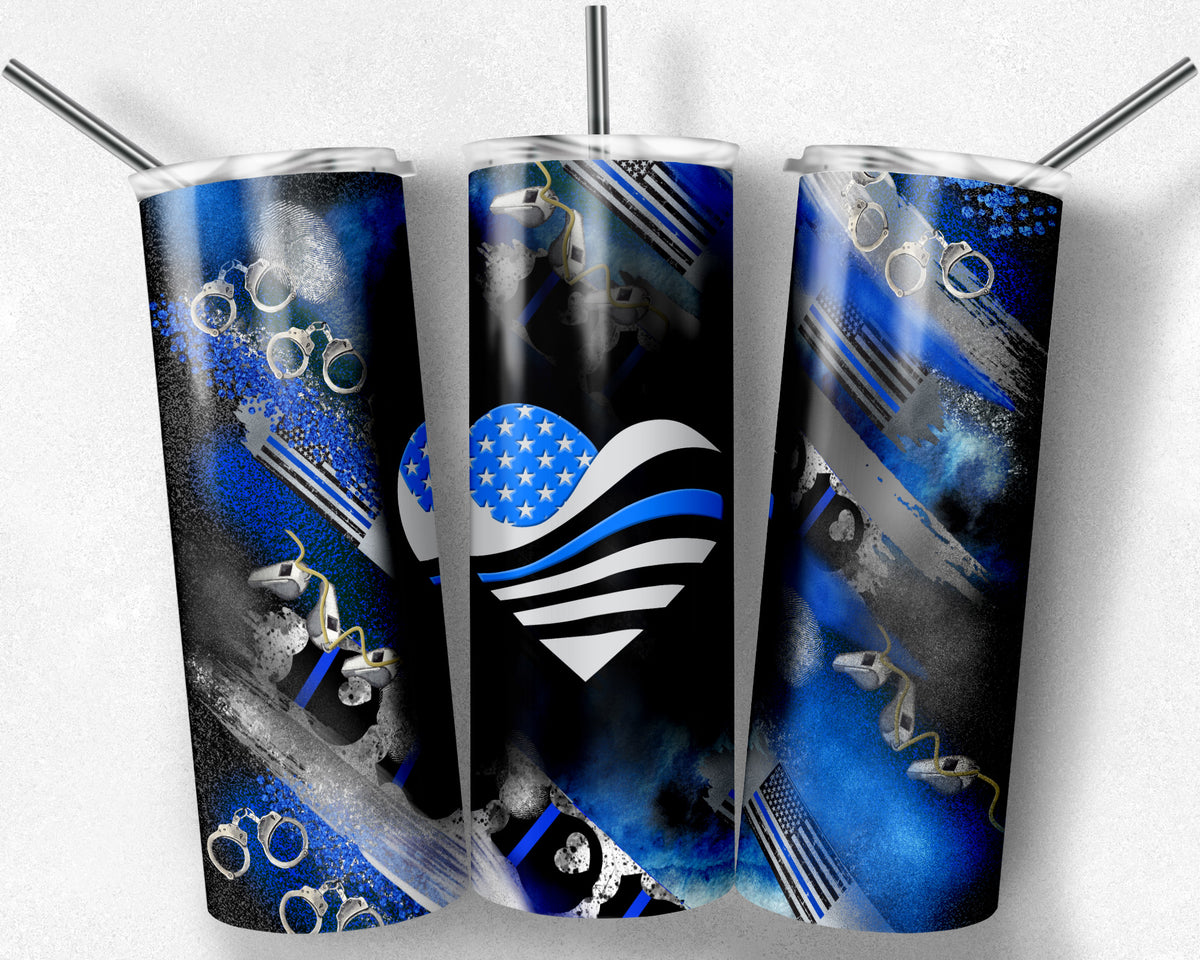 Police Heart Police Milky Way – Michelle Raye Designs