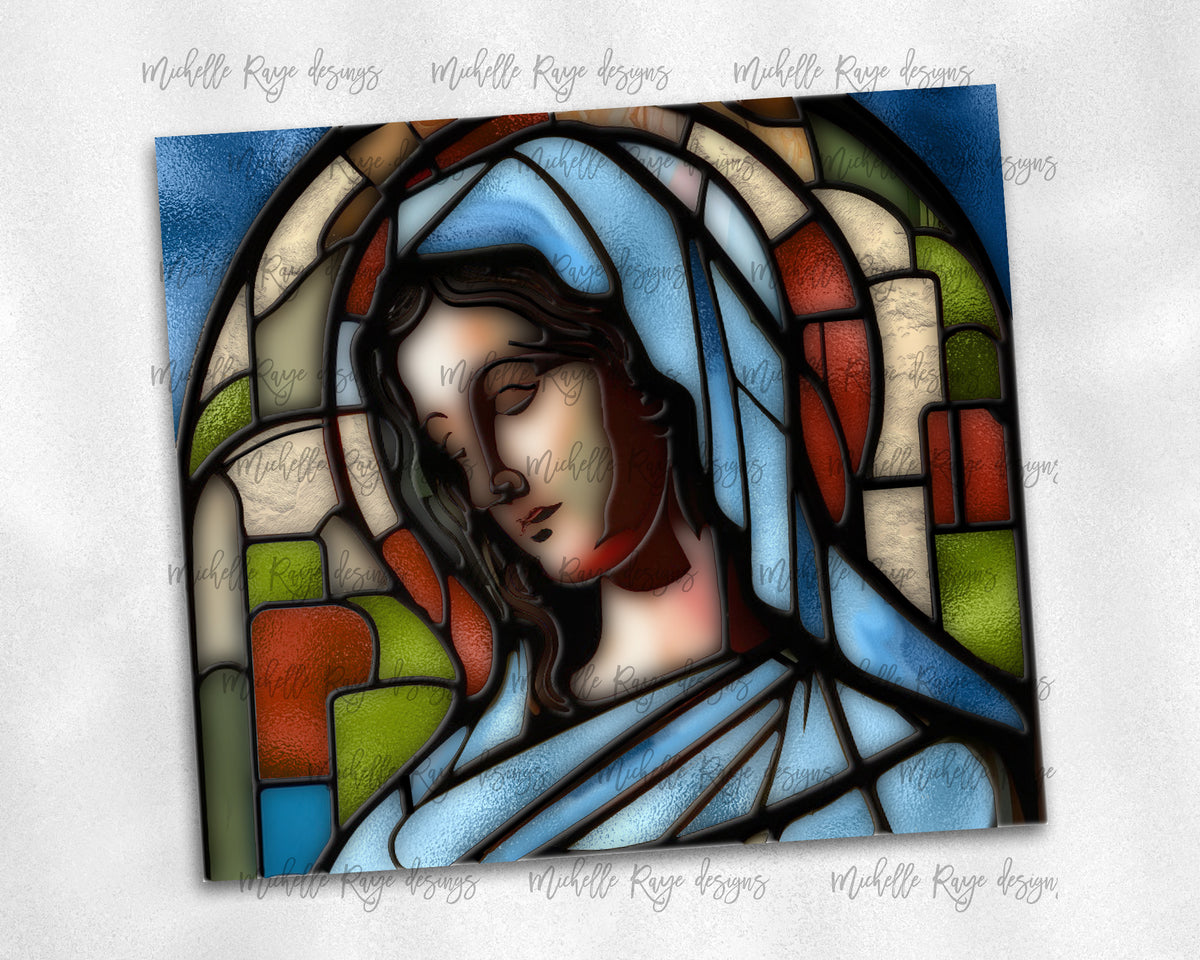 Mary Magdalene Stained Glass Design – Michelle Raye Designs