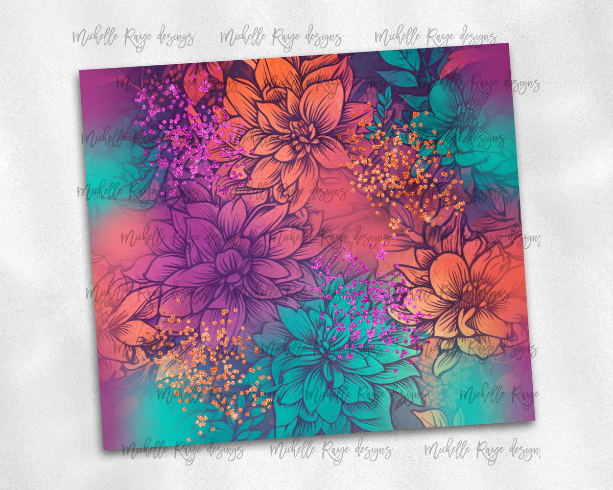 Artisan Style Bright Flowers Design – Michelle Raye Designs