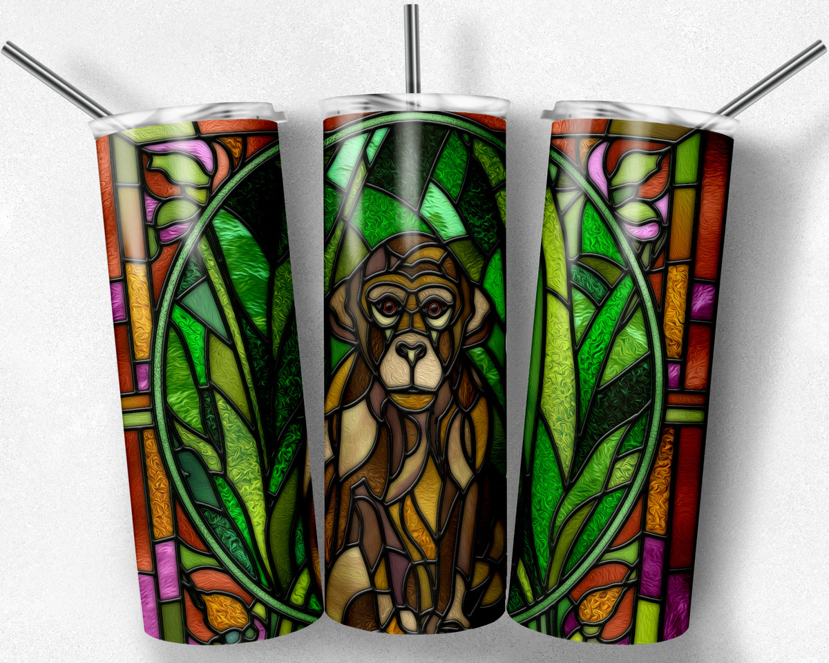 Monkey Stained Glass – Michelle Raye Designs