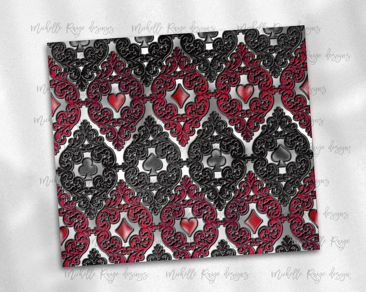 Playing Cards Stained Glass – Michelle Raye Designs